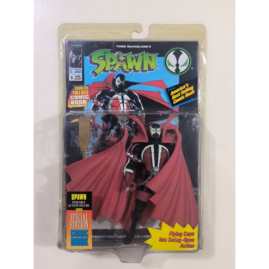 McFarlane vintage Spawn 1st edition clamp box MISB | Shopee Malaysia