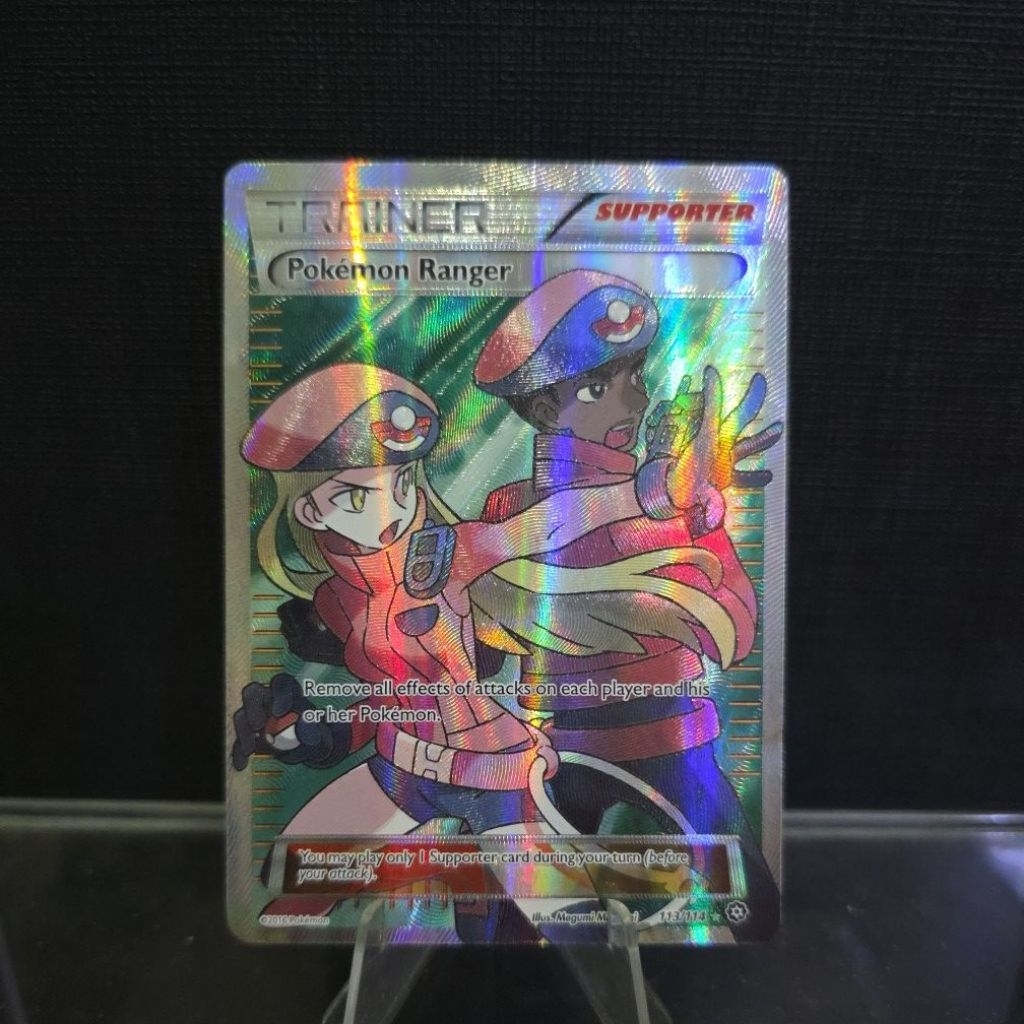 2016 Pokémon Ranger Card (Full Art Holo) | Shopee Malaysia