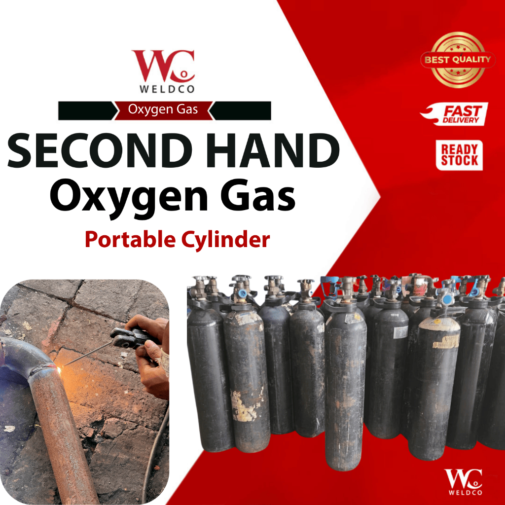(OFFER) Second Hand Portable Oxygen Gas Cylinder /silinder gas oksigen ...