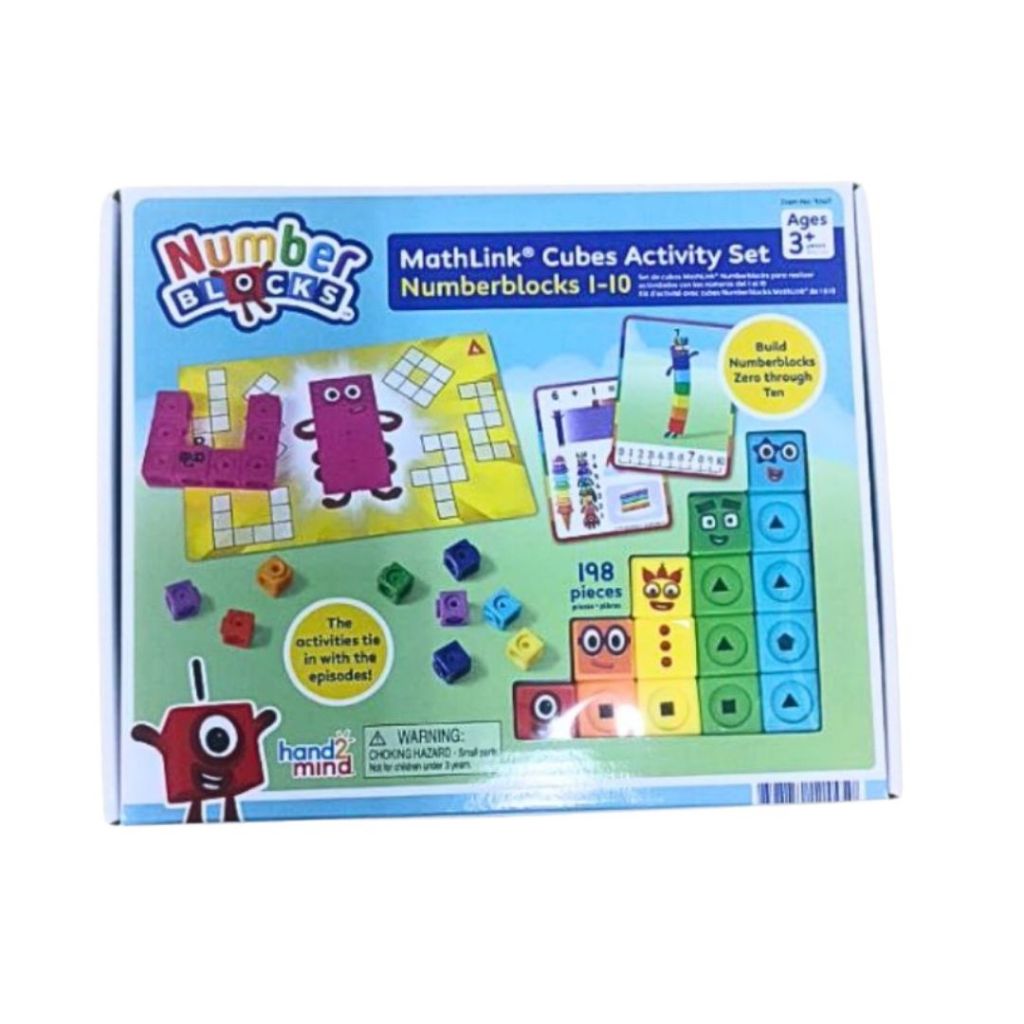 Learning Resources MathLink Cubes Numberblocks 1-10 Activity Set by ...