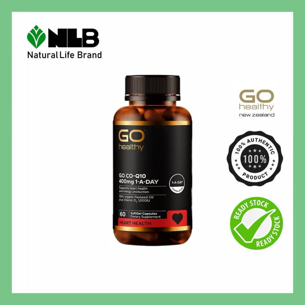 Go Healthy Coq10 400mg One a day 60s (Authorized Distributor, Ready ...