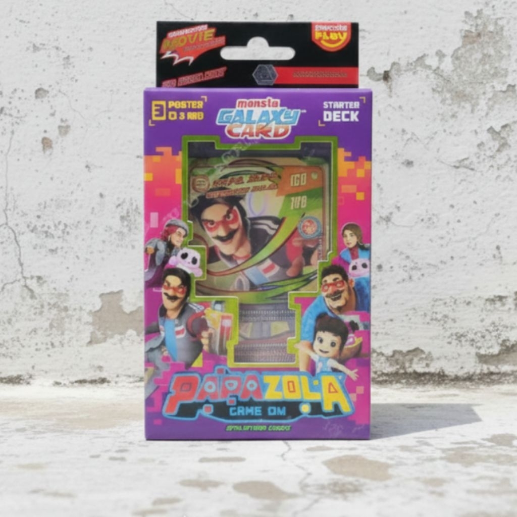 Monsta Boboiboy Galaxy Starter Deck Papa Zola : Game On V12 Latest ...