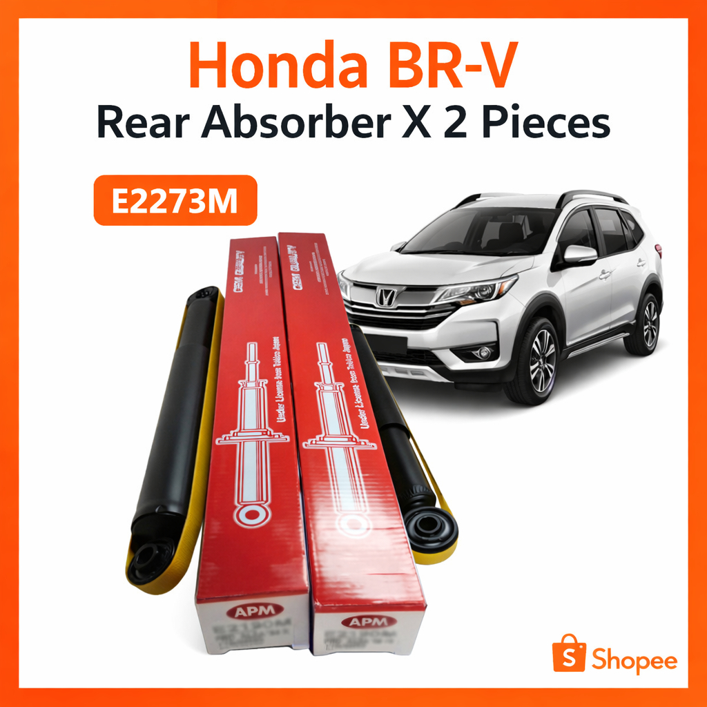 HONDA BRV / BR-V APM Rear Absorber x 2 Pieces / E2273M | Shopee Malaysia