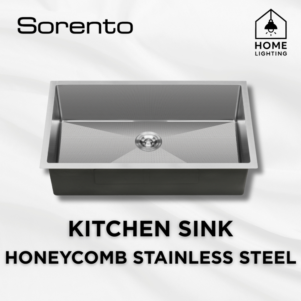 SORENTO Kitchen Sink SRTKS8047 Undermount Food Grade SUS304 Stainless ...