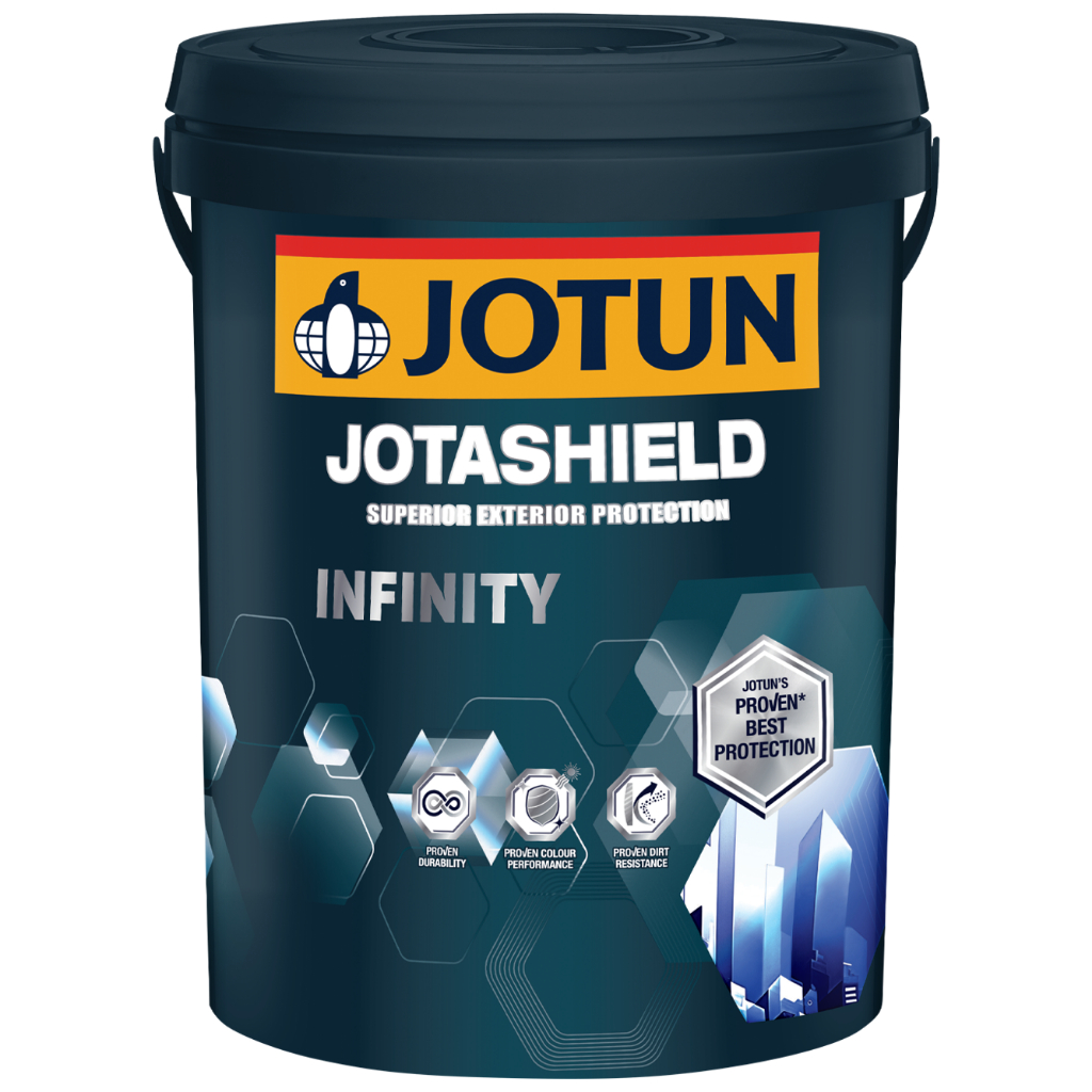 Jotun Jotashield Exterior Wall Paint INFINITY (1L / 5L) | Shopee Malaysia