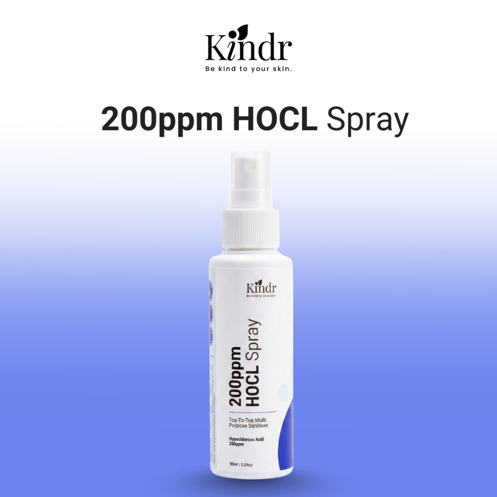 KINDR 200ppm HOCL Spray (Hypochlorous Acid) (90ml/500ml) | Shopee Malaysia