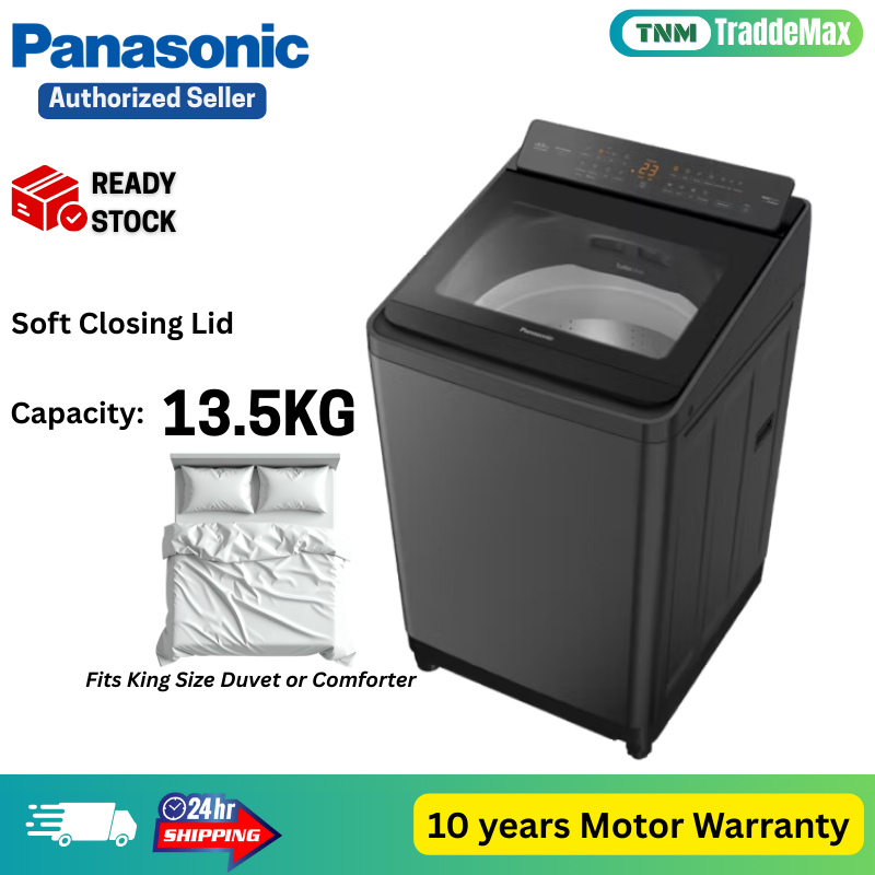 [DELIVER TO PENANG & KEDAH] Panasonic [13.5KG] Top Load Washer NA ...