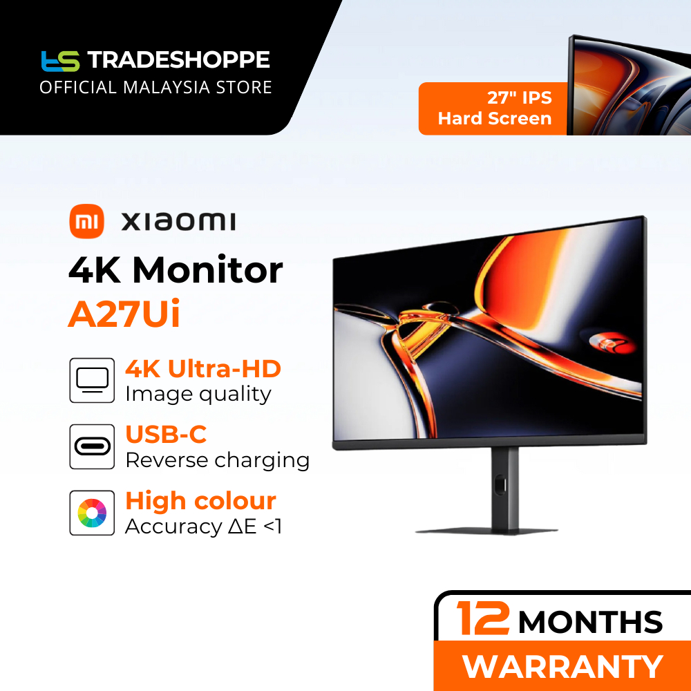 Xiaomi 4K Monitor A27Ui | Redmi 4K Monitor A27U | Shopee Malaysia