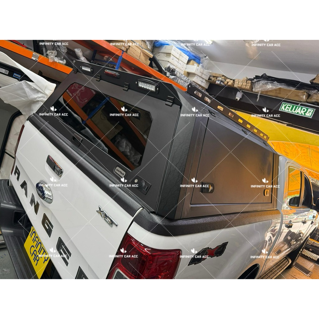 Ford Ranger T6 T7 T8 2012-2020 Fly Wing Canopy Metal / Aluminum ...