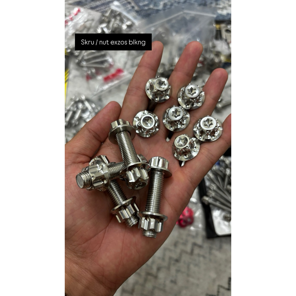 skru exzos belakang cnc Lc 135 | Shopee Malaysia