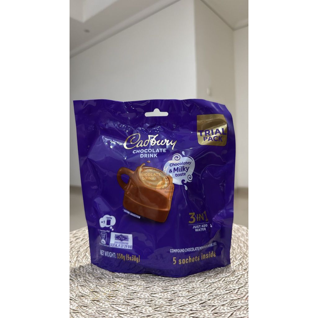 Cadbury hot chocolate 3 in 1- 150g | Shopee Malaysia