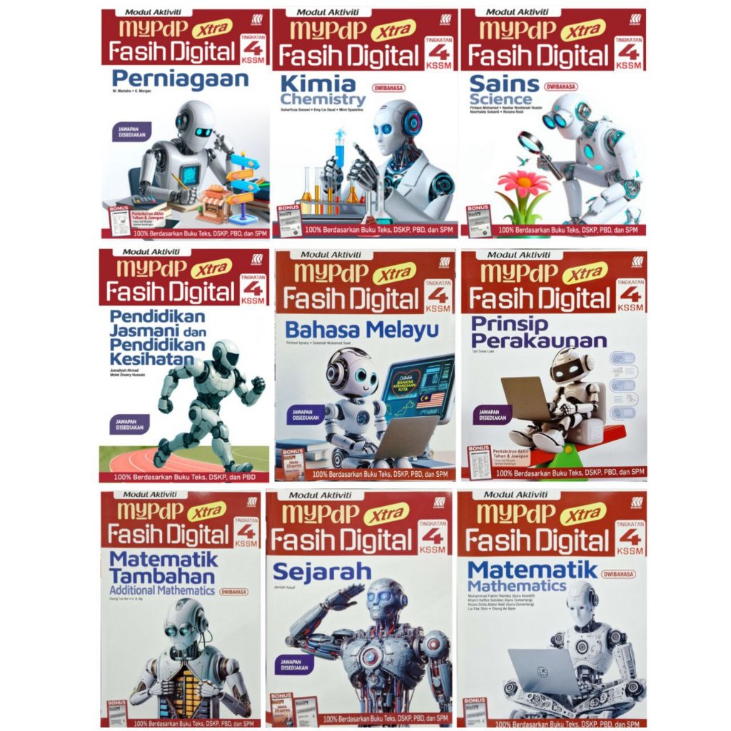 MODUL AKTIVITI MYPDP XTRA FASIH DIGITAL KSSM TINGKATAN 4 | Shopee Malaysia