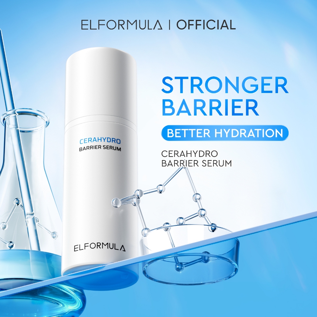 ElFORMULA Intensive CeraHydro Barrier Face Repair Serum - Face Serum to ...