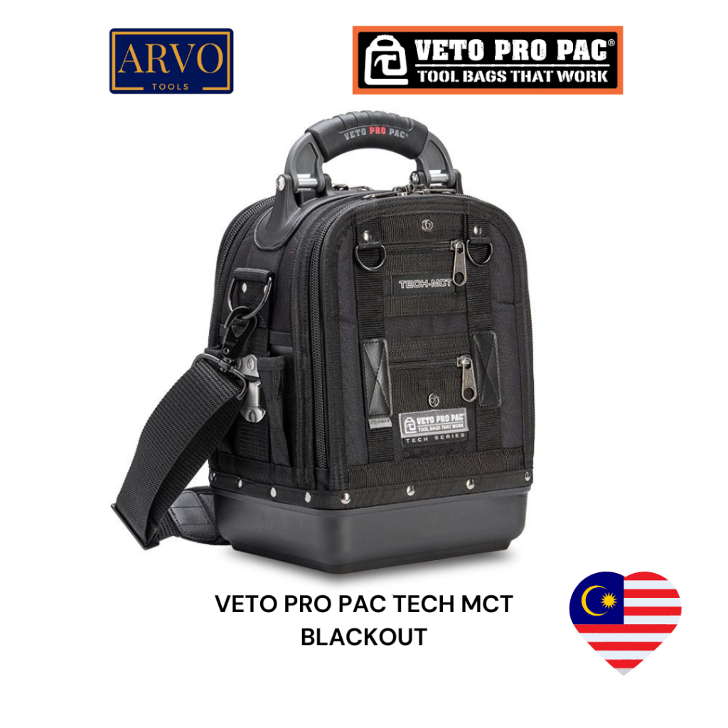 VETO PRO PAC TECH-MCT BLACKOUT (TOOLBAG FOR EVERYONE) | Shopee Malaysia