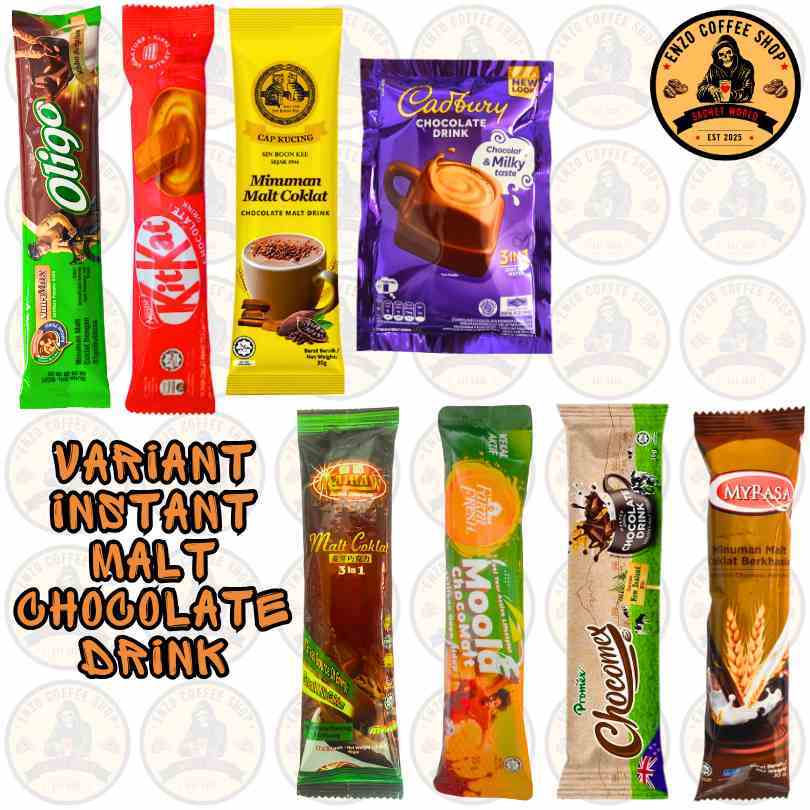 VARIANT NUTRITIOUS MALT CHOCOLATE DRINK / KITKAT / CADBURY / OLIGO ...