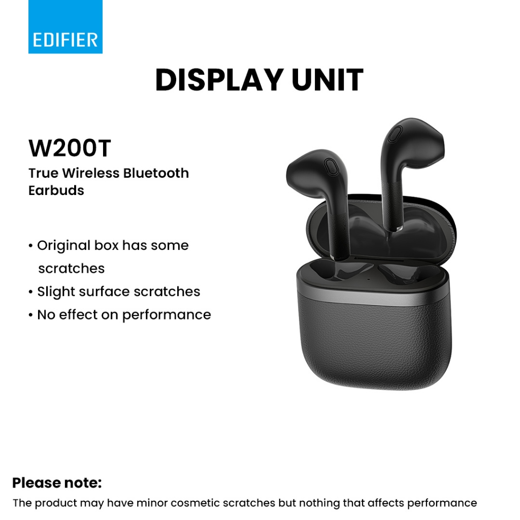 Edifier W200T [Display Unit SN262100008563] True Wireless Stereo ...