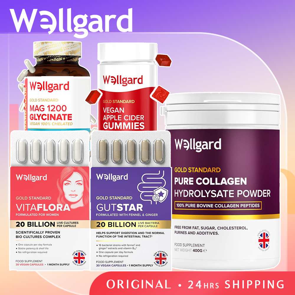 Wellgard Vitaflora Probiotics l Apple Cider Vinegar l Gold Standard ...