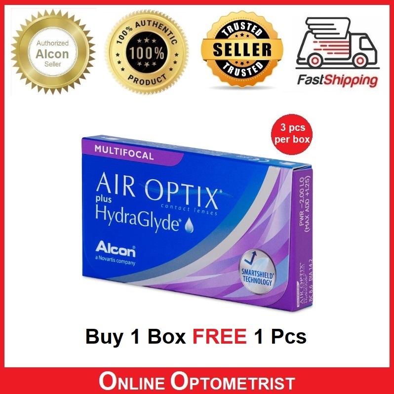 [NEW READY STOCK] ALCON Air Optix Multifocal Hydraglyde Monthly@Buy 1 ...