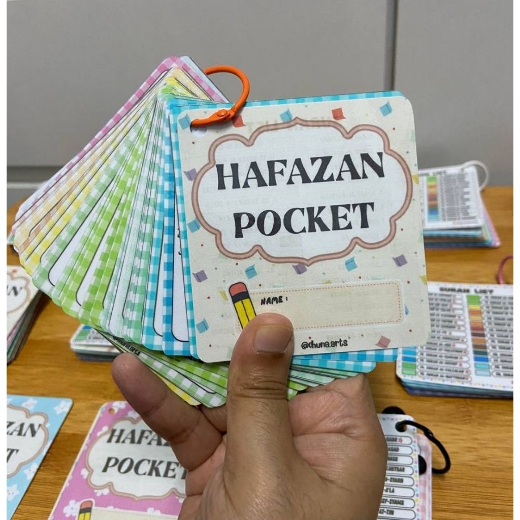 Hafazan Pocket ( 11 Surah Hafazan UPKK + 18 Surah Tambahan ) - HARDCOPY ...