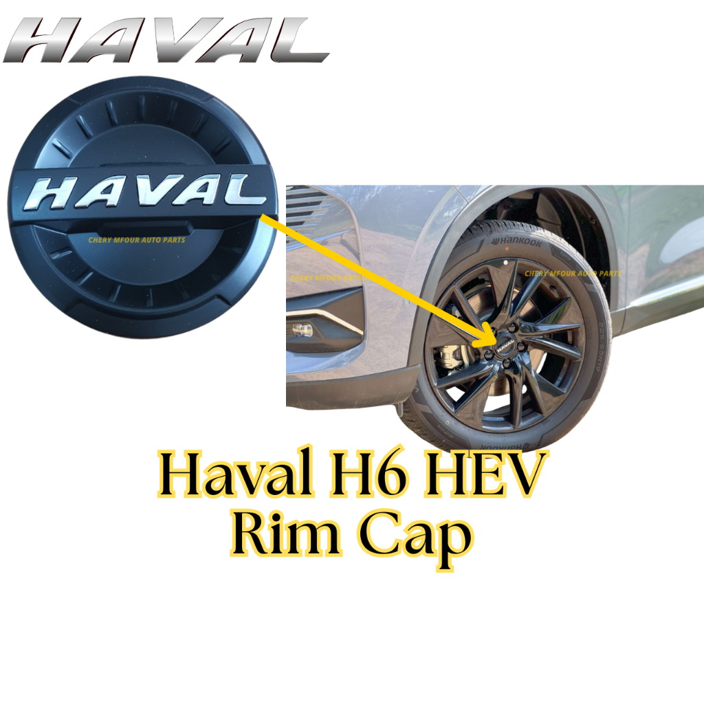(ORI! READY STOCK) Haval H6 HEV Wheel Rim Cap Tayar Wheel Cap Aluminium ...