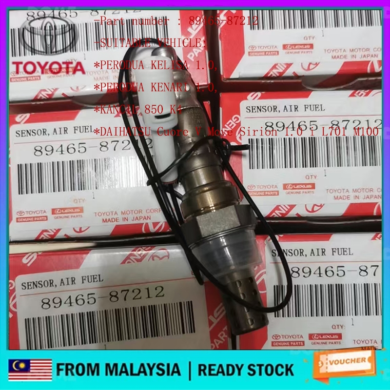 Toyota Japan PERODUA KELISA , KENARI 89465-87212 Oxygen Sensor / O2 ...
