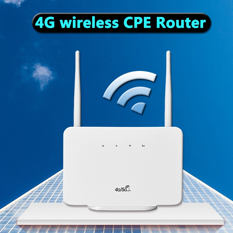 Penghala Tanpa Wayar CPE106 4G, modem tanpa kunci, menyokong 32 ...