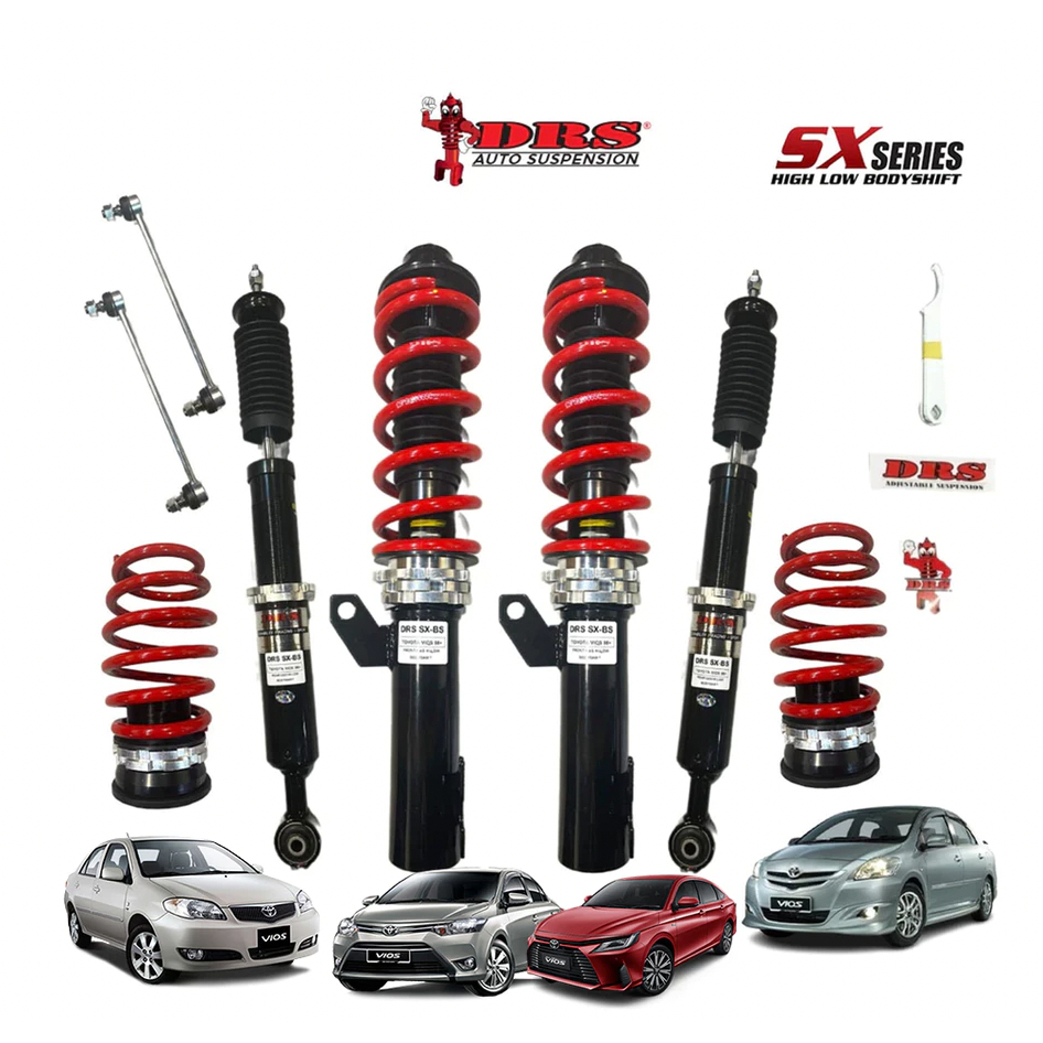 🇲🇾DRS (SX Series ) Adjustable Absorber / 🔥TOYOTA VIOS NCP 42 NCP 93 ...