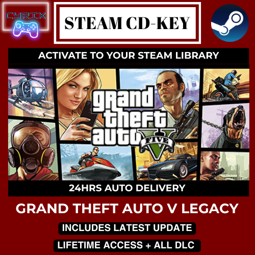 Grand Theft Auto V Legacy GTA 5 [Auto delivery] Steam Global Activation ...
