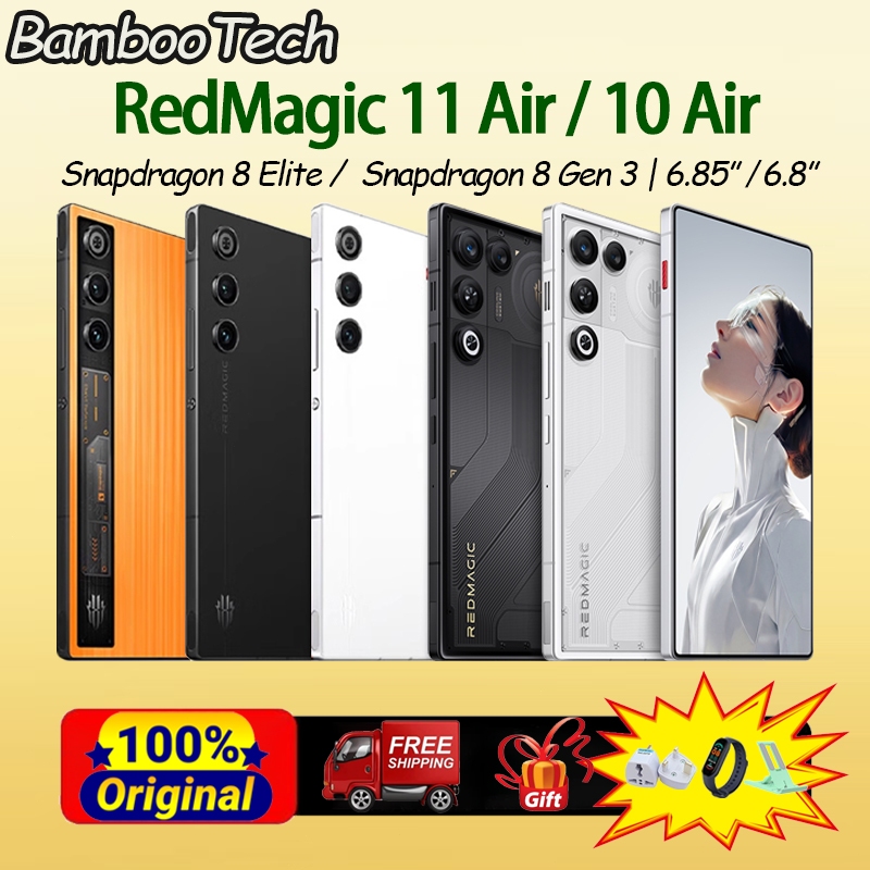 Nubia RedMagic 11 Air Snapdragon 8 Elite Active cooling fan Red Magic ...