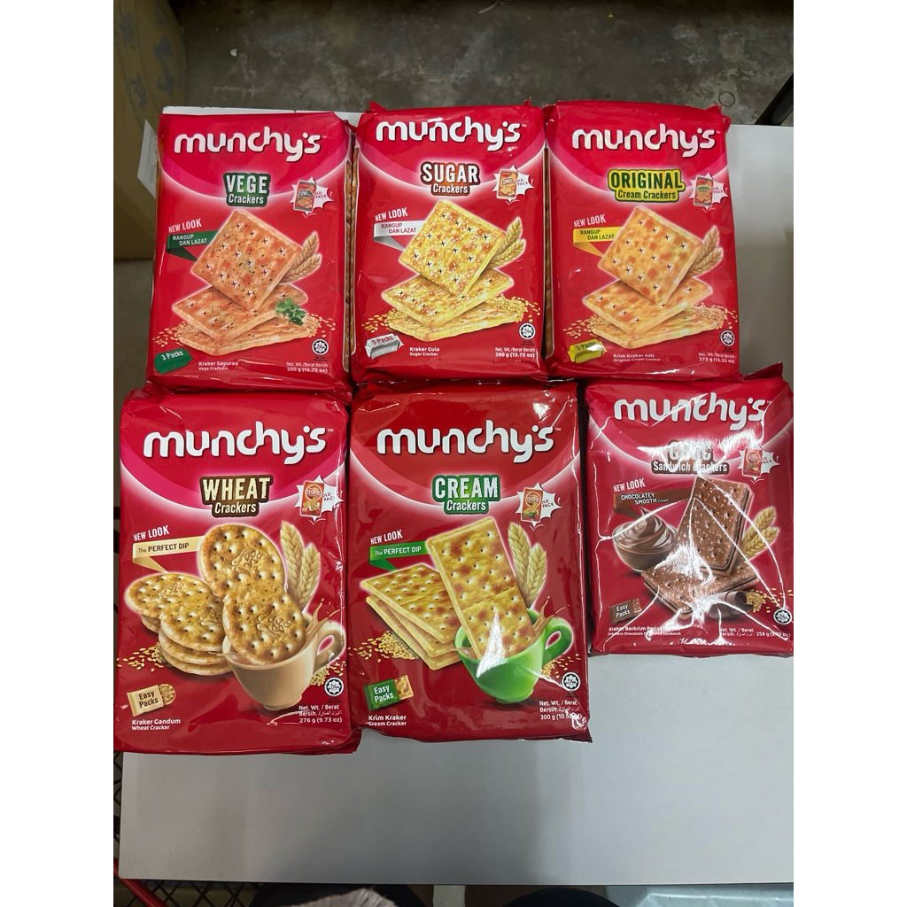 Munchys Crackers easy packs | Shopee Malaysia