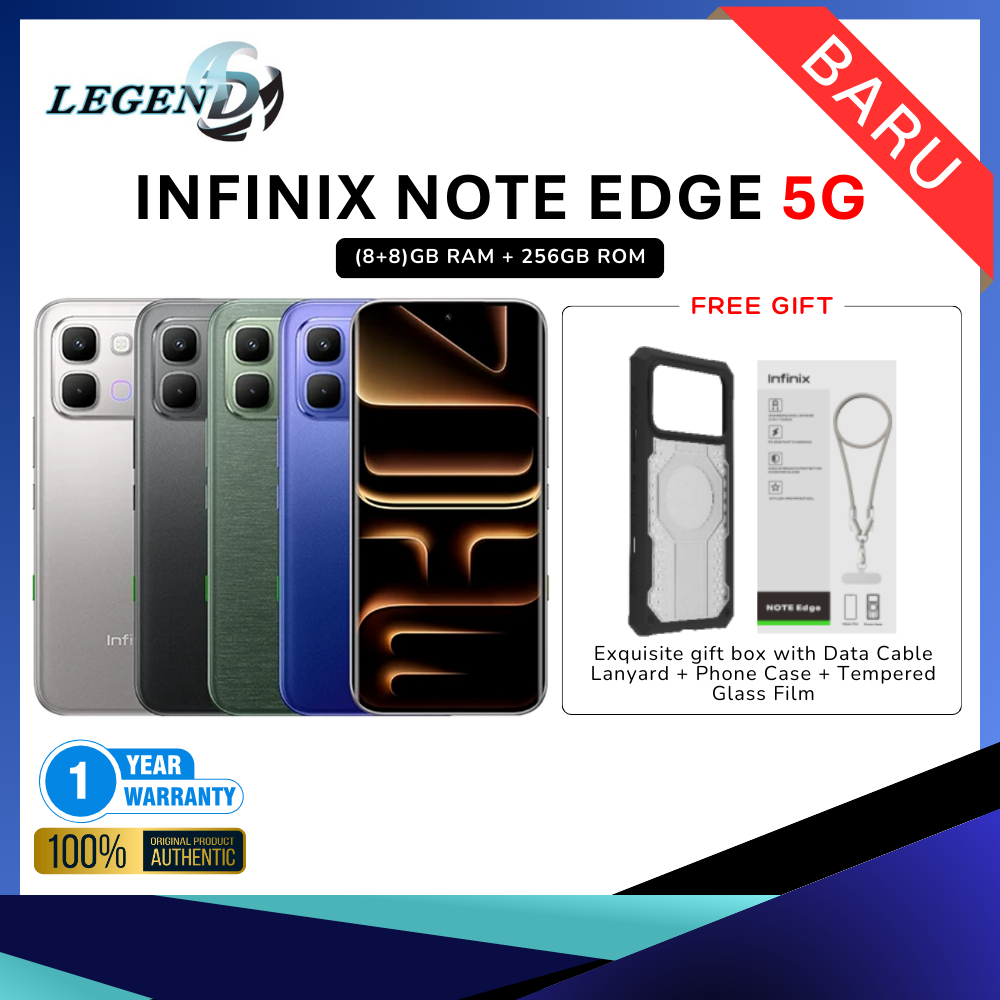 Infinix Note Edge 5G (8GB+256GB) Original Smartphone | MediaTek ...