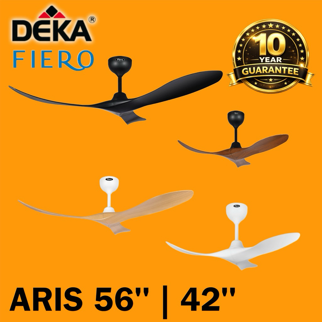 FIERO BY DEKA MODEL ARIS 56/42 INCH DC MOTOR | Shopee Malaysia