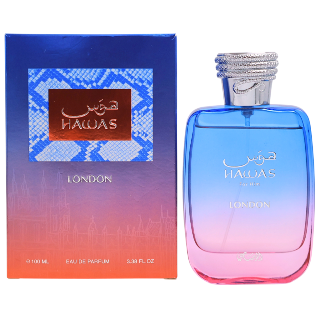 Hawas London Rasasi EDP 100ML – Strong Unisex Perfumes Minyak Wangi ...