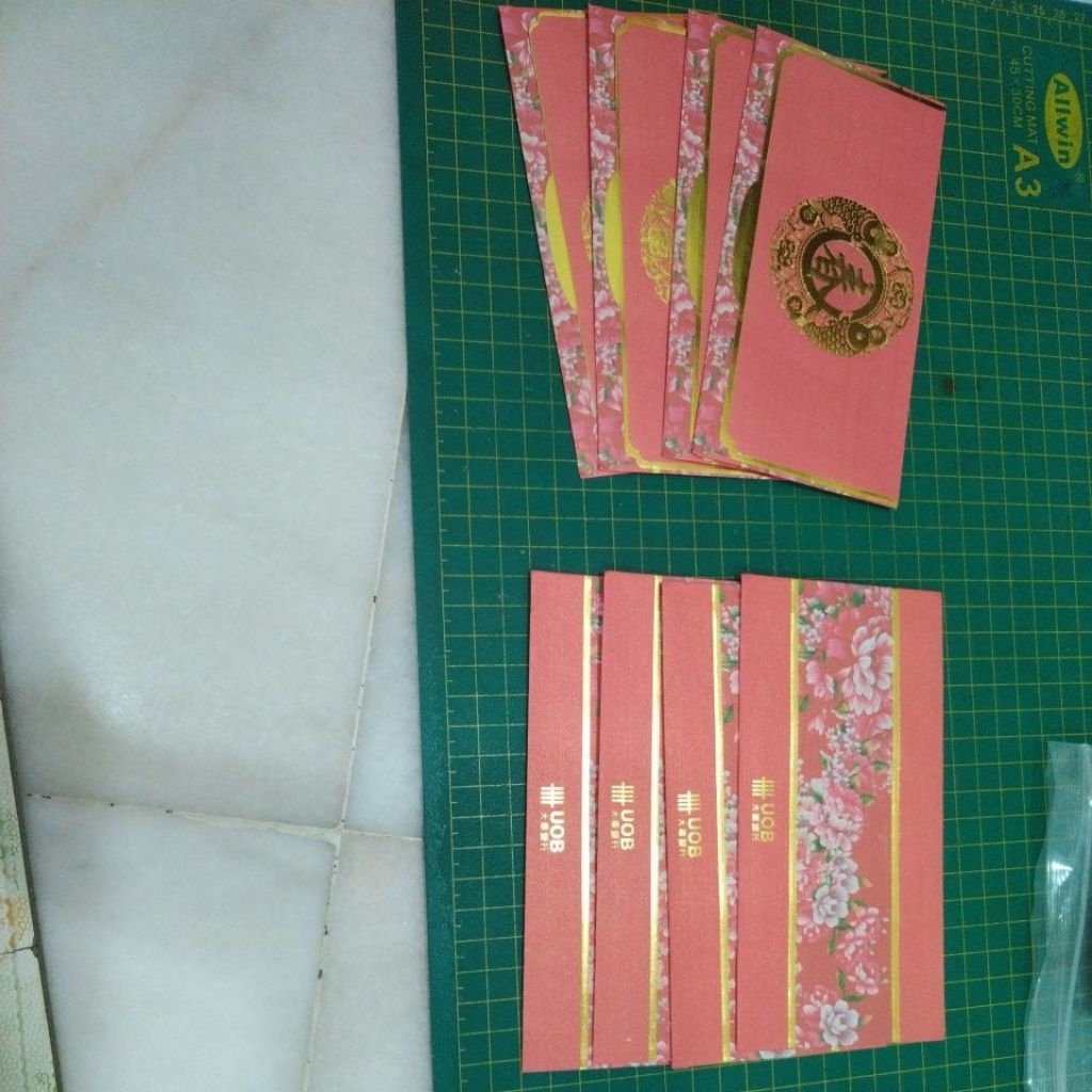 Ang Pao Red Packet UOB 8pcs | Shopee Malaysia