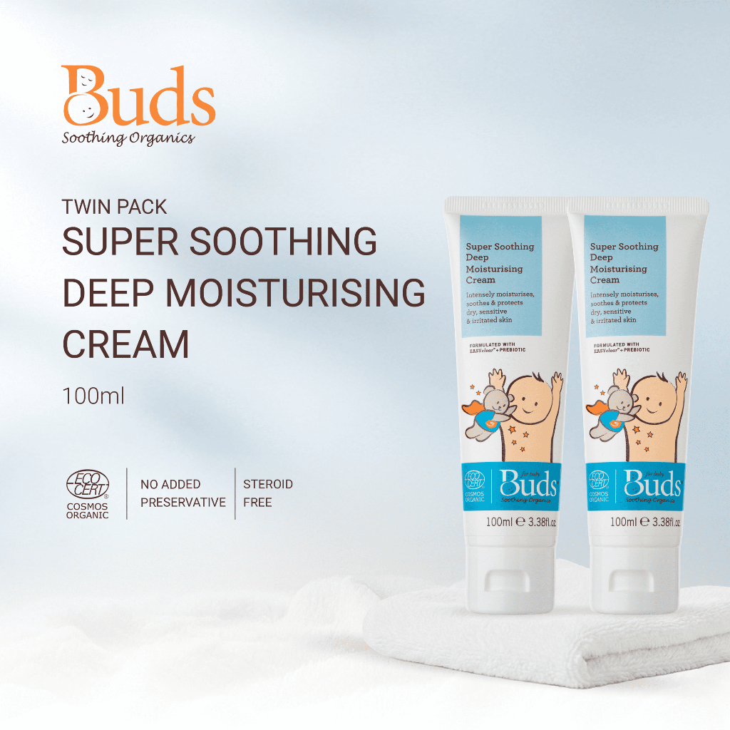 [Twin Pack] Buds Soothing Organics Super Soothing Deep Moisturising ...