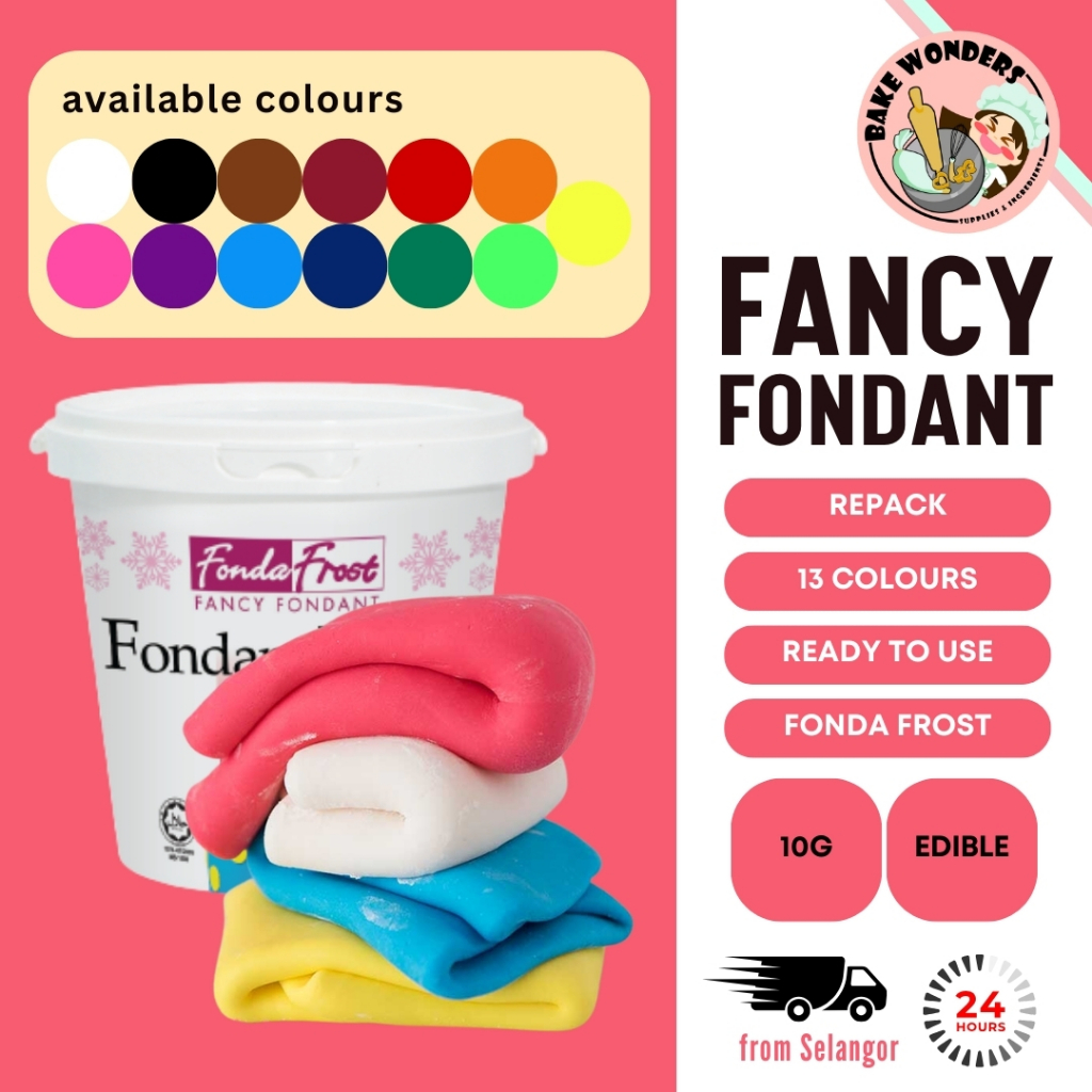 Fonda Frost Fancy Fondant / Mini Fancy Fondant / Cake Fondant/ Fondant ...