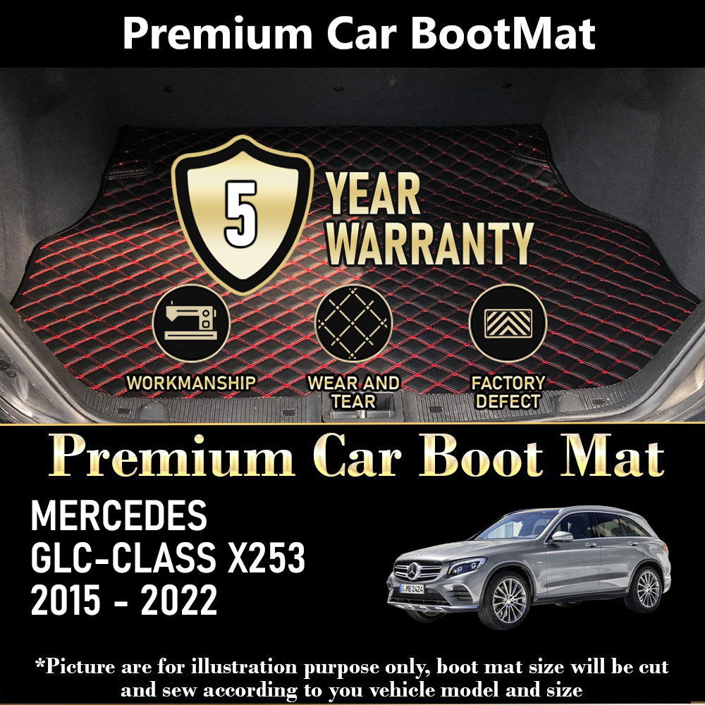 MERZ GLC-CLASS X253 2015 2016 2017 2018 2019 2020 2021 2022 Boot Mat ...