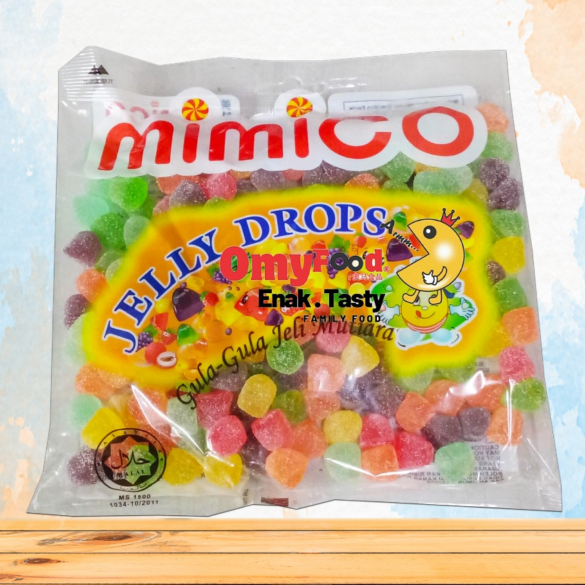 350g Mimico Jelly Drop Jelly Candy [OmyFood] | Shopee Malaysia
