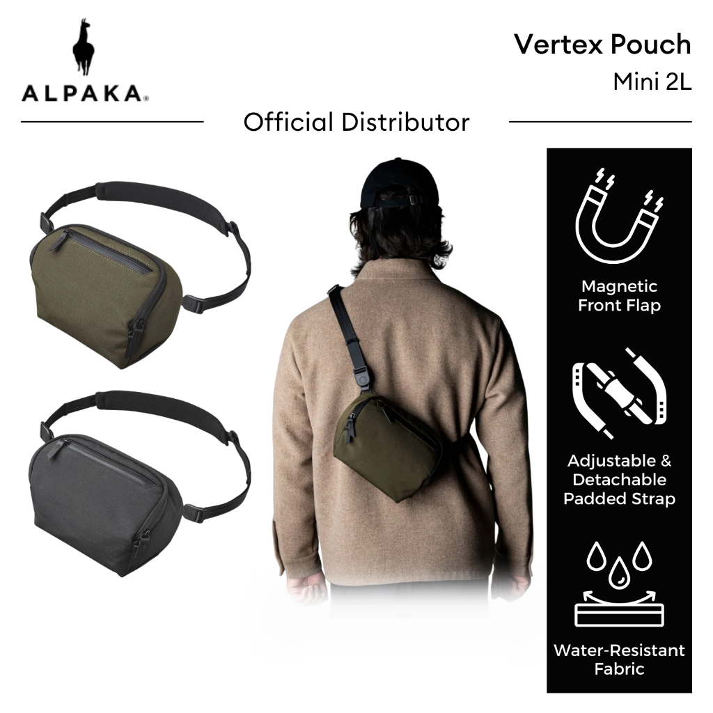 ALPAKA Vertex Pouch Mini 2L Axoflux 300D | Shopee Malaysia