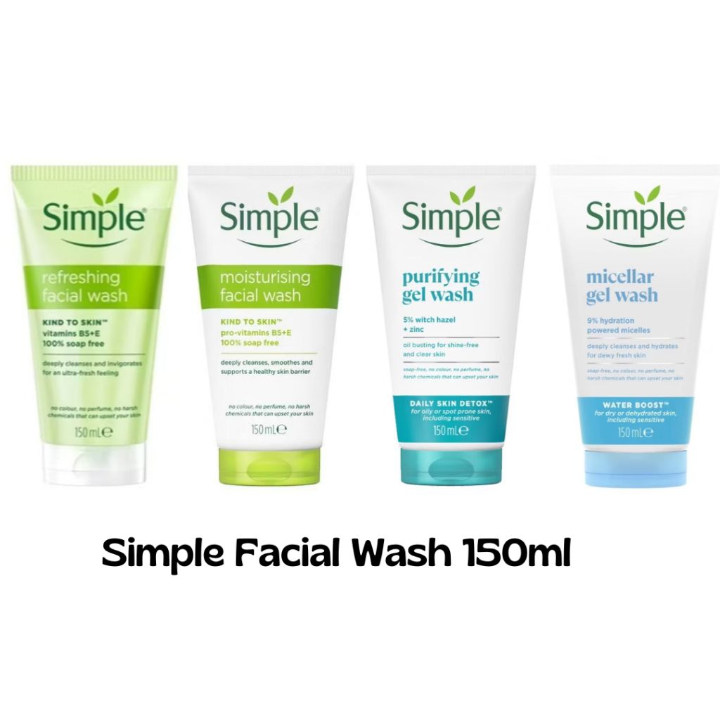 Simple Facial Wash 150ml | Shopee Malaysia