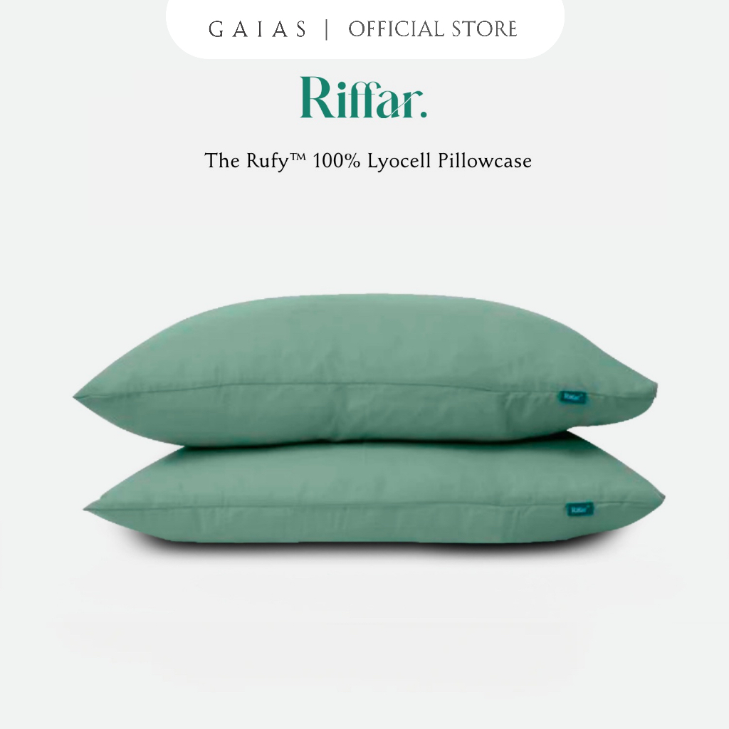 RIFFAR The Rufy™ 100% Lyocell Pillowcase Set (2 pcs) | Shopee Malaysia