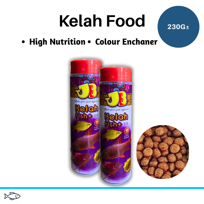 JB Kelah Fish Food 230g Probiotic Formula | High Protein | Floating ...