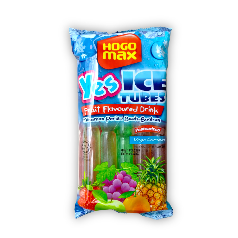 Hogomax Yes Ice Tube Fruit Flavored Drinks [ 75ml x 10‘s ] / Hogomax ...