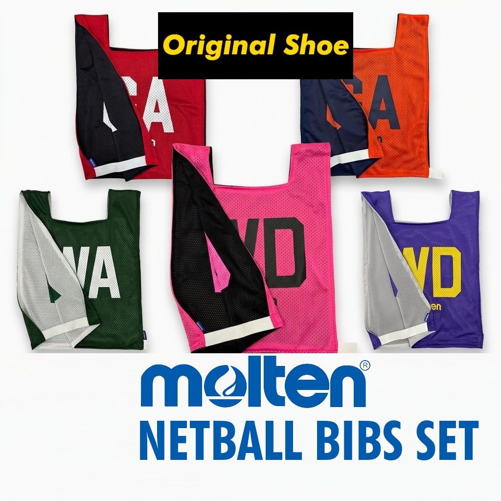 Molten Netball Reversible Bibs Set BT-6086 bola jaring | Shopee Malaysia