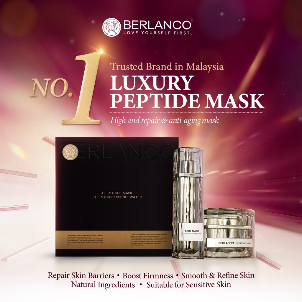 BERLANCO | Peptide Mask Peptide Essence Water Collagen Anti Aging ...