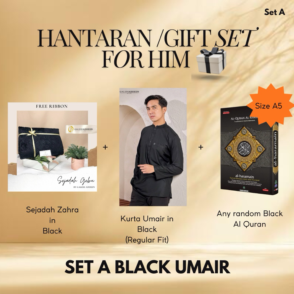 [ADD ON ENGRAVE NAME] Set A : Set Hantaran/Hadiah Lelaki with ...