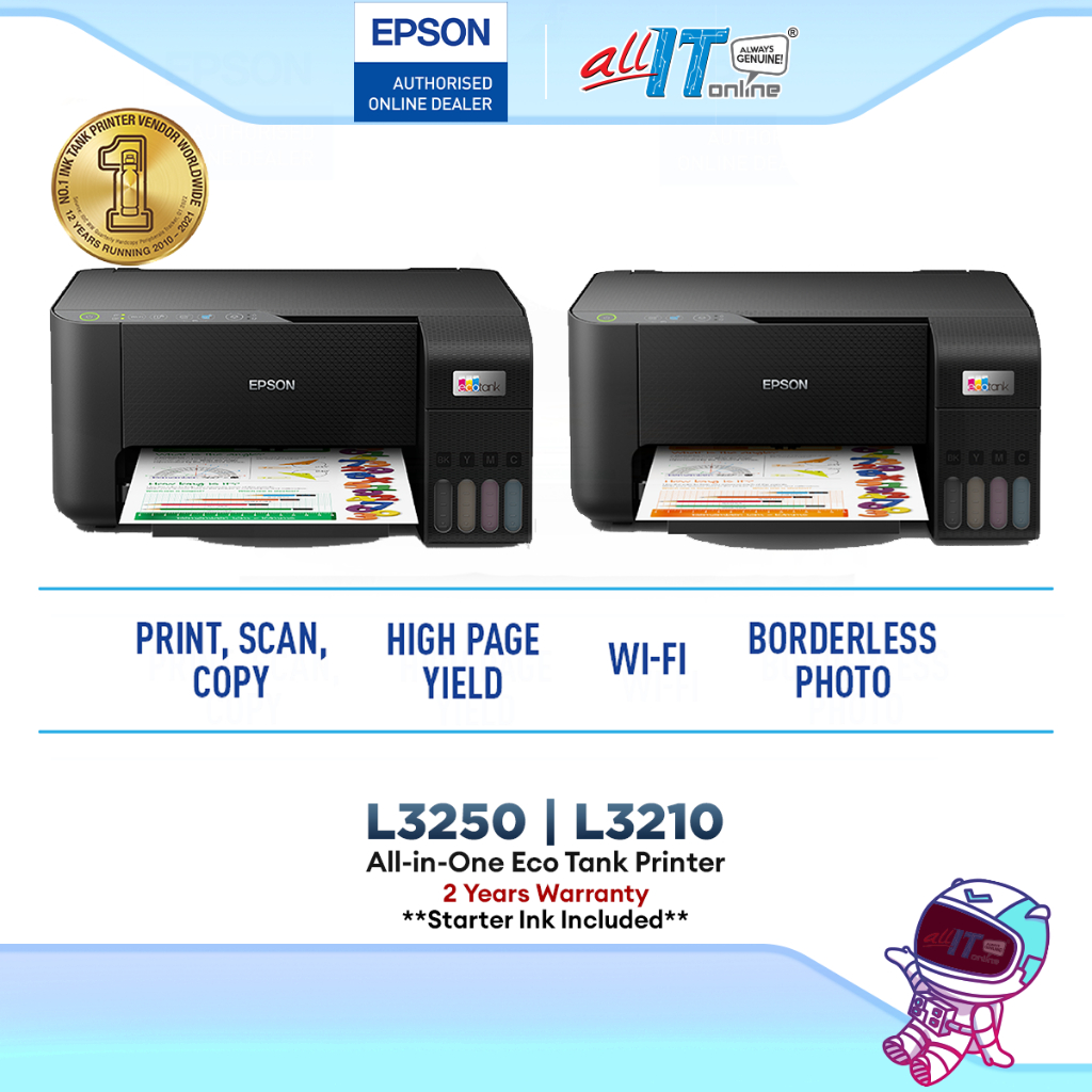 Buy epson ecotank L3210 Online With Best Price, Jun 2026 | Shopee Malaysia