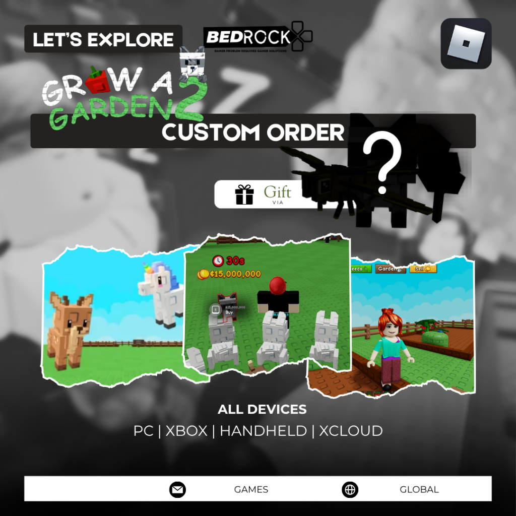 Grow a Garden 2 - Custom Order | Mail Gift / PC Game | Shopee Malaysia