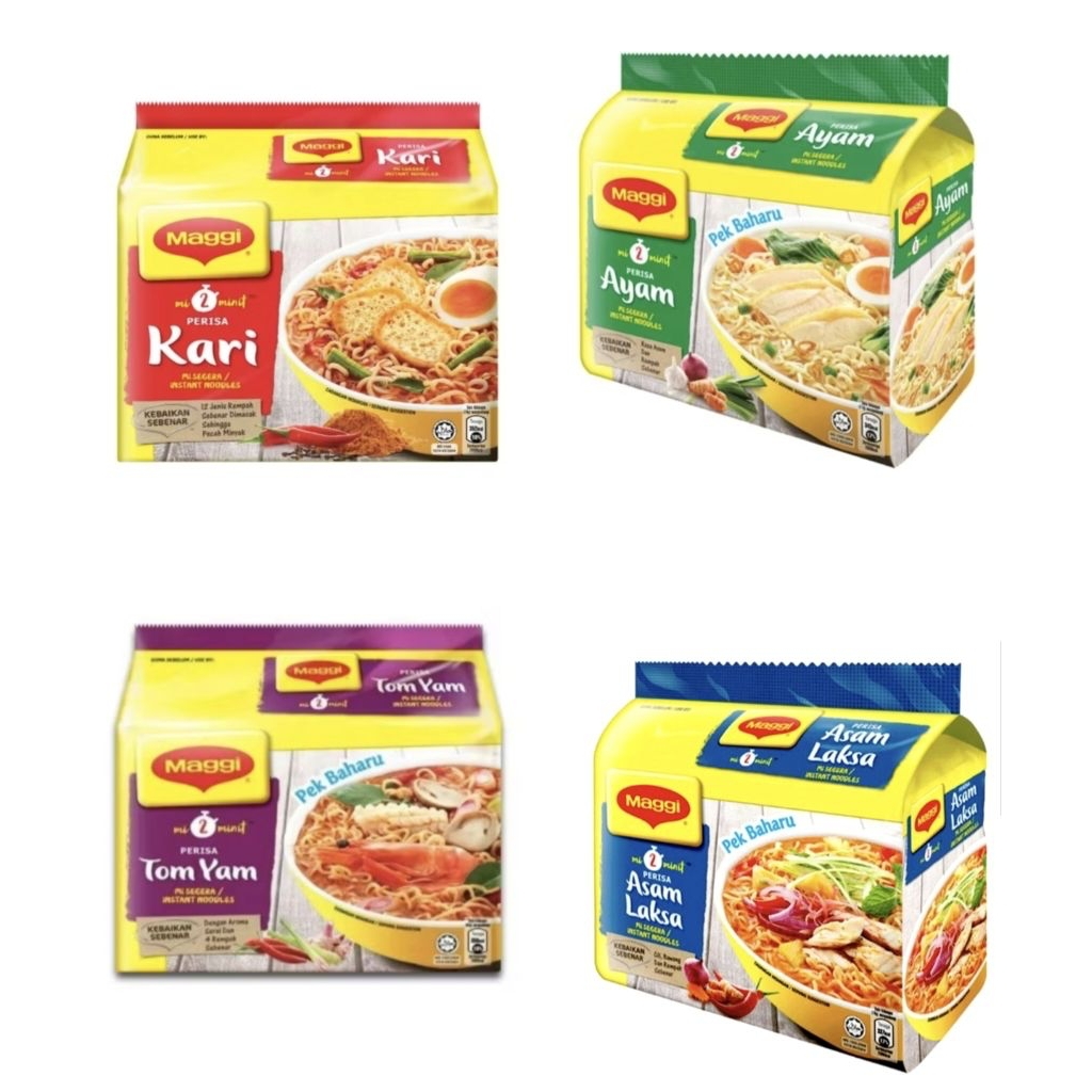 Maggie 2 mint Instead Noodles | Shopee Malaysia