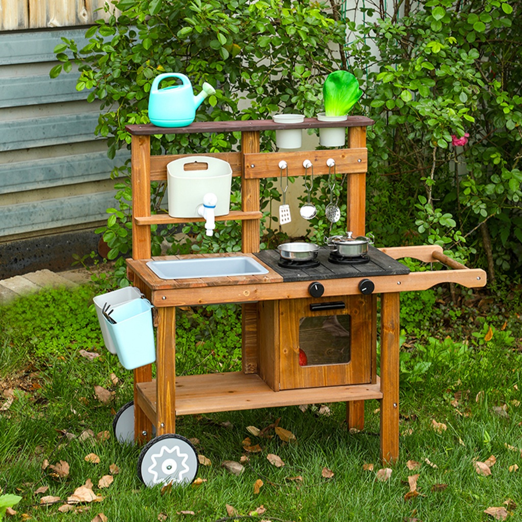 Multifunctional cooking and gardening set with roller Kitchen toys play ...
